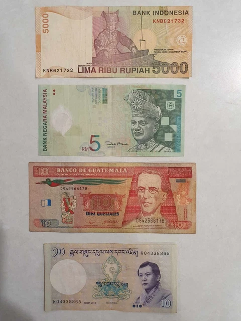 INTERNATIONAL BANK NOTES Collectable Foreign Currency - Potentially ...