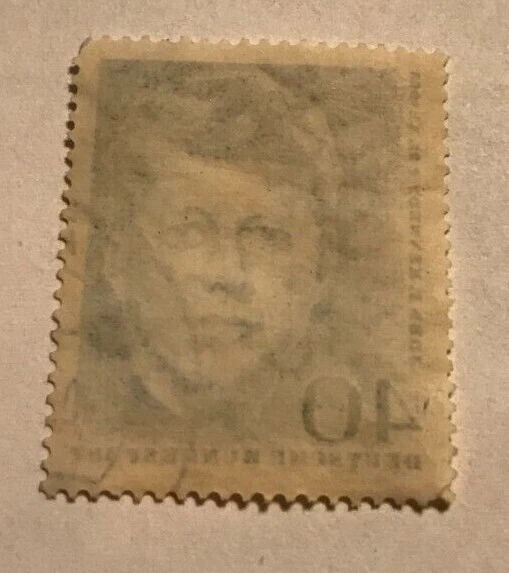 JOHN F. KENNEDY JFK Deutsche Bundespost 40 Stamp in Remembrance of 11 ...