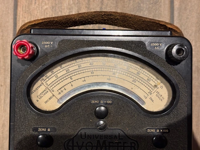AVOMETER MODEL 8 MK 2 Universal Test Multimeter Vintage 13574-3 £52.68 ...