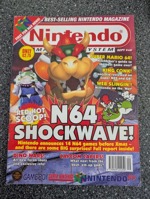 NINTENDO OFFICIAL MAGAZINE Issue 48 September 1996 - Super Mario 64 ...