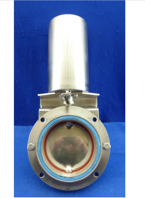 GEA STAINLESS STEEL Disc Valve With Pneumatic Drive Dn 100 ...