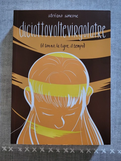 DICIOTTOVOLTEVIRGOLATRE STEFANO SIMEONE Bao con sketch e dedica acquerello EUR 25,00 - PicClick IT