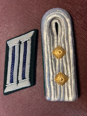 WW2 GERMAN COLLAR Tab And Shoulder Board Chaplain Purple. £49.99 ...