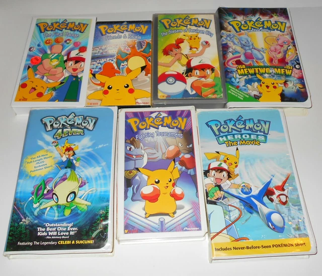 7 POKEMON VHS Lot $55.25 - PicClick CA