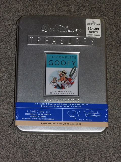 WALT DISNEY TREASURES The Complete Goofy GREATEST MISADENTURES OvP EUR ...