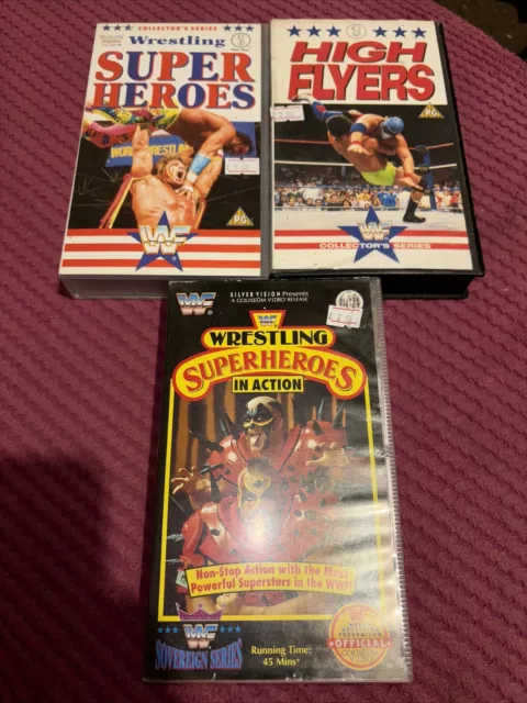 WWF / WWE VHS Wrestling Tape Bundle £5.99 - PicClick UK WWF / WWE VHS Wrestling Tape Bundle £5.99 - PicClick UK