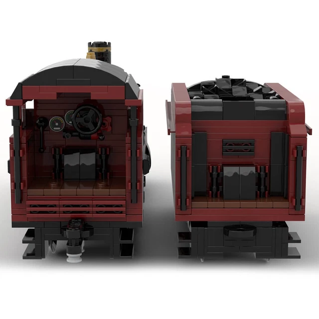 MOC-117702 GWR 8W Hall Class “Olton-Hall” Locomotive 1003 Pieces 8 ...