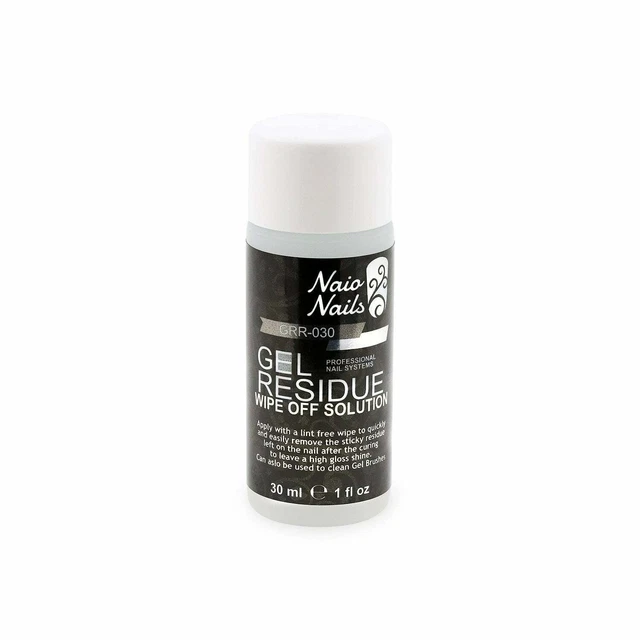 NAIO NAILS GEL Residue Remover for UV/LED Gel Polish 30ml /120ml £1.79 ...