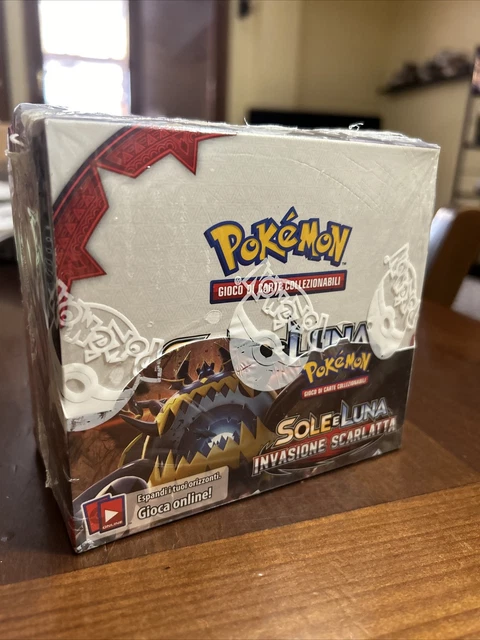 POKÉMON BOX SOLE e Luna Invasione Scarlatta 36 Buste Nuovo Sigillato ITA 🇮🇹 EUR 399,99 - PicClick IT