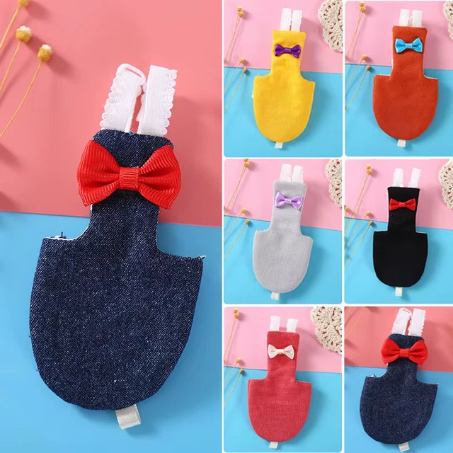 BIRD PARROT DIAPER Flight Suit Nappy Clothes for Green Cheek Conure ...