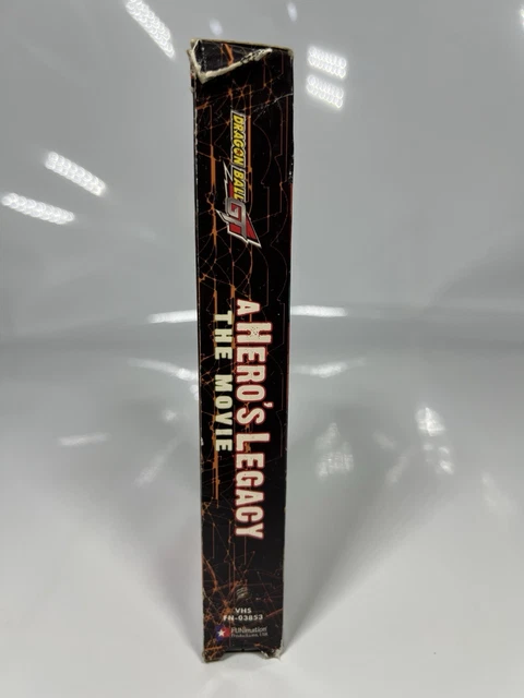 DRAGON BALL GT A Hero’s Legacy The Movie VHS - RARE UNCUT VERSION ...