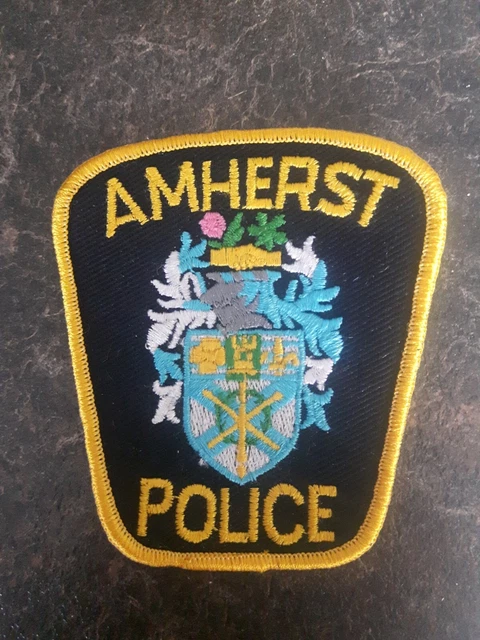 AMHERST NOVA SCOTIA Police Collectible Patch Badge $34.99 - PicClick CA