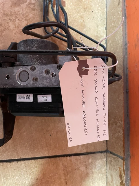 NISSAN JUKE F15 Abs Pump / Modulator A98000b51 1.2 Petrol 2010-2019D £ ...