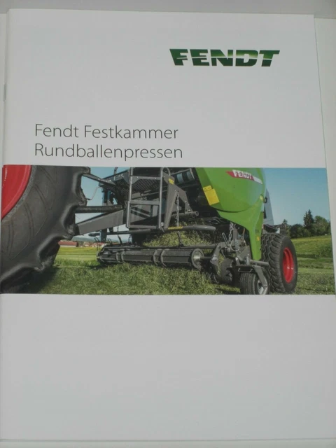 FENDT FESTKAMMER RUNDBALLENPRESSEN Prospekt von 09/2017 ( FENDT 166 ...