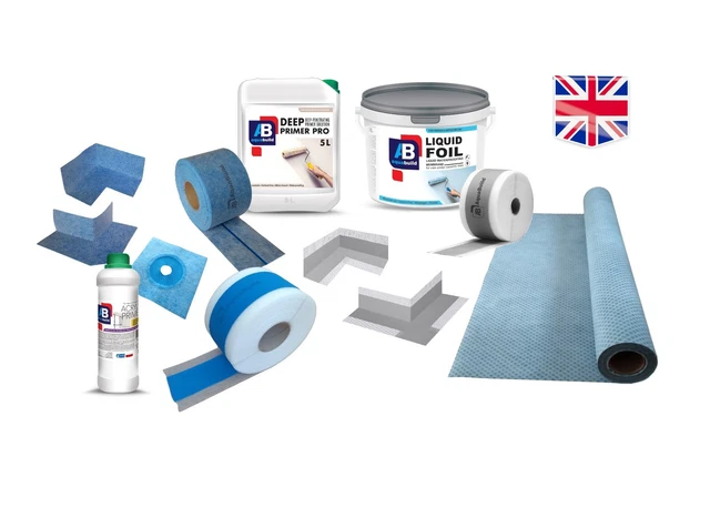 WET ROOM SYSTEM WATERPROOFING TANKING KIT - Multi Choice SHOWER ...