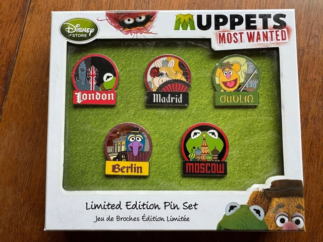 DISNEY STORE MUPPETS Most Wanted Pin Set LE400 New Box Limited Edition Rare £94.63 - PicClick UK