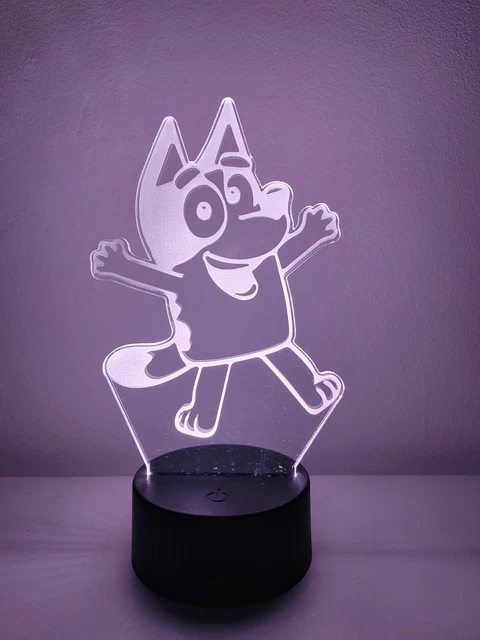 BLUEY KIDS BEDROOM LED Night Lamp £16.12 - PicClick UK