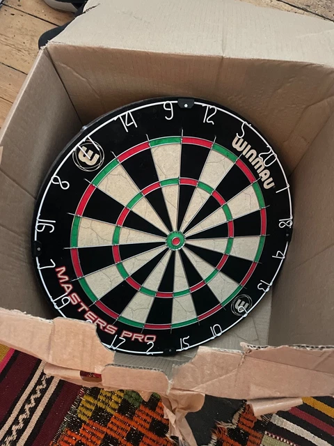 WINMAU MASTERS BRISTLE Dartboard £10.80 - PicClick UK
