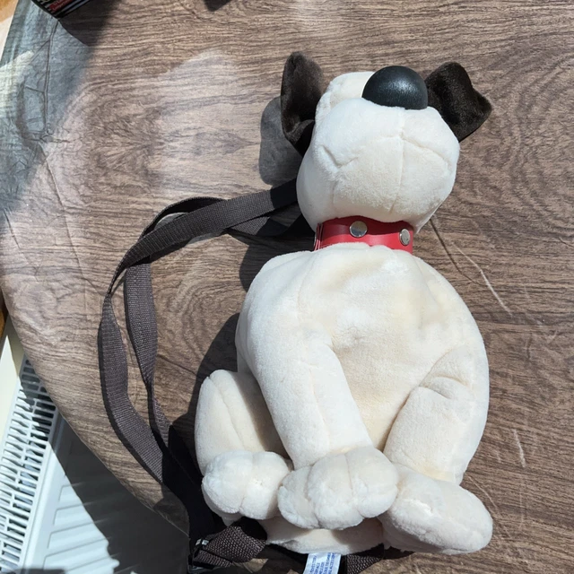 WALLACE AND GROMIT Plush Soft Toy Dog Gromit Bag Backpack £10.77 ...