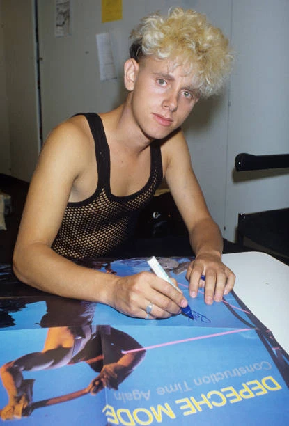 MARTIN GORE OF Depeche Mode In Munich 1983 Old Music Photo £5.63 ...