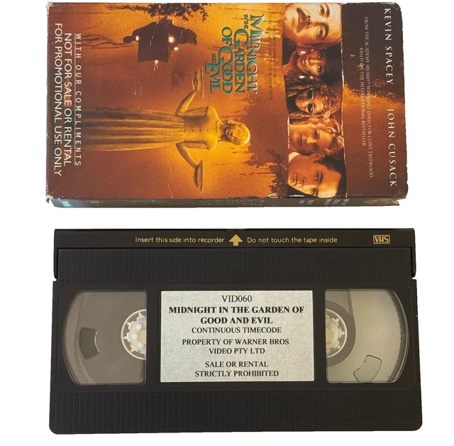 MIDNIGHT IN THE Garden of Good Evil VHS Movie Film Rare Exclusive ...