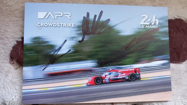 CARTE CARD 24H du mans 2023 ALGARVE PRO N°45 DEDICACEE 100 ANS EUR 4,00 ...