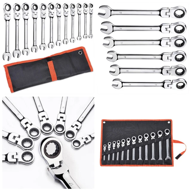 JUEGO DE LLAVES de Mecanico.Wrench Set 12 piece 12pc 8-19mm Metric ...
