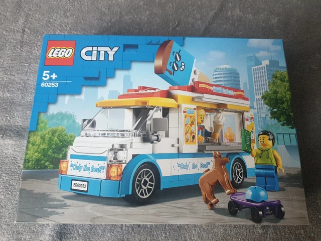 LEGO 60253 CITY Great Vehicles Ice-Cream Truck Toy avec Figurine ...