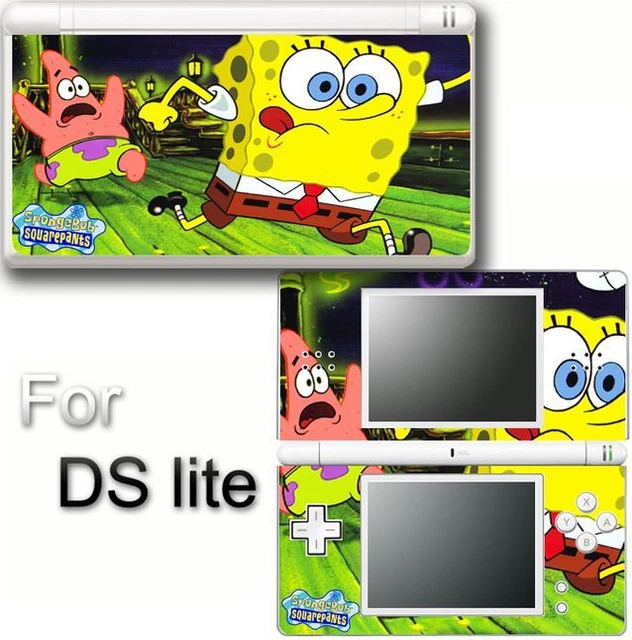 SPONGEBOB SQUAREPANTS SKIN STICKER COVER for DS LITE #1 $7.40 - PicClick CA