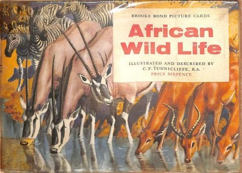 AFRICAN WILD LIFE. Brooke Bond Picture Cards. Complete Album (50 cards ...