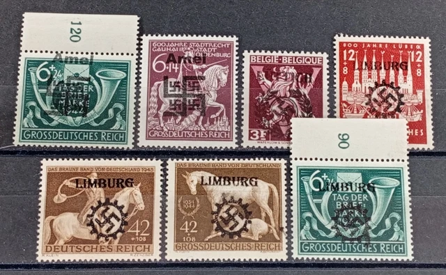 LOCAL DEUTSCHES REICH WWll Propaganda Fantasy overprint lot MNH $6.85 ...