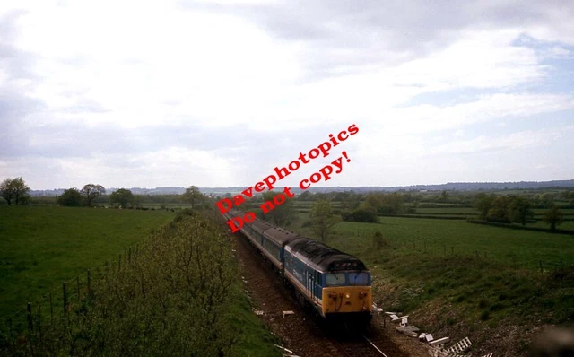 ORIGINAL 35MM Slide Railway Diesel /Steam- 50018 'Resolution' 14.17 ...