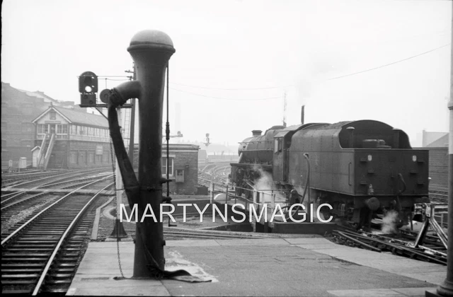 S18-35MM RAILWAY NEGATIVE Blk 5 Liverpool Exchange TT + Signal box ...