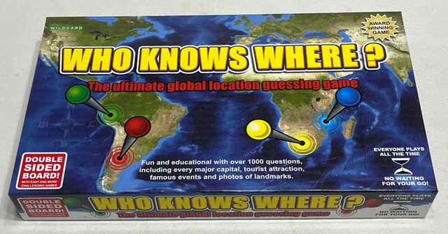 WHO KNOWS WHERE ? : Rare Global Guessing Game By Wildcard - In Vgc ...