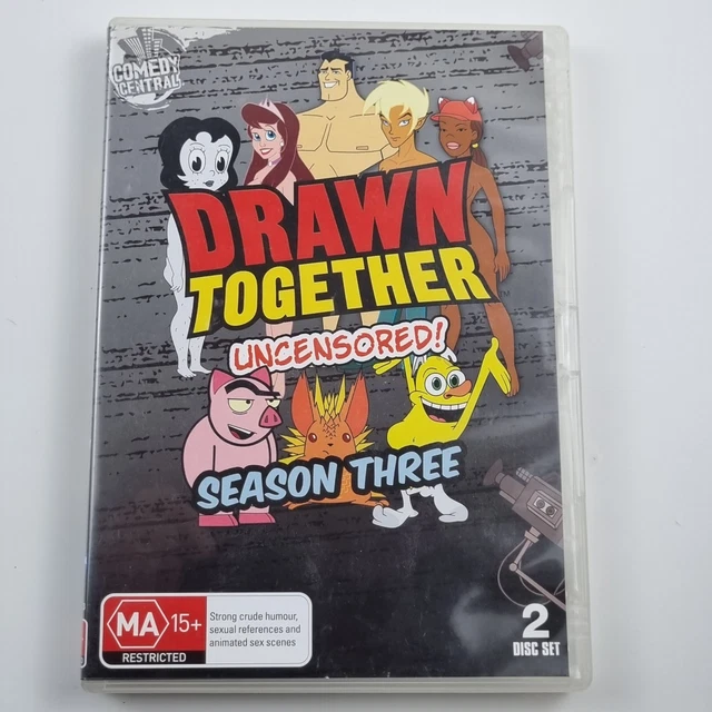 DRAWN TOGETHER: SEASON 3 (DVD, 2007) | Animation, Tara Strong $9.49 ...