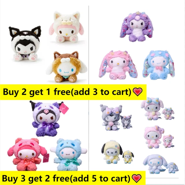MY MELODY CINNAMOROLL Kuromi Sanrio Plush Toy Plushie Doll Gift Stuffed Toy Doll EUR 13,99 ...