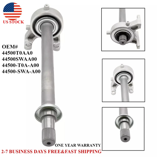 CV INTERMEDIATE SHAFT 44500-SWA-A00 44500SWAA00 For Honda CR-V 2.4L ...