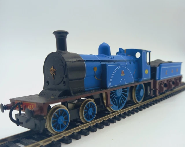 OO GAUGE SCALE Caledonian Steam Locomotive Train For Hornby Model ...