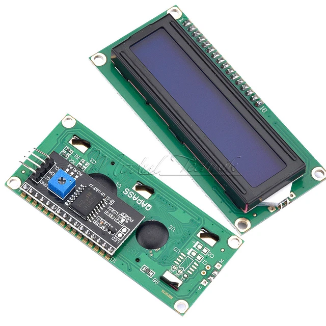 1602LCD SERIAL BLUE Backlights Display Module 5V IIC/I2C Serial ...