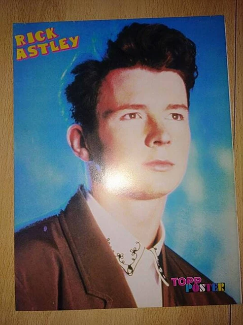 RICK ASTLEY TINDRUM Diesel Dahl A4 Poster EUR 7,00 - PicClick DE