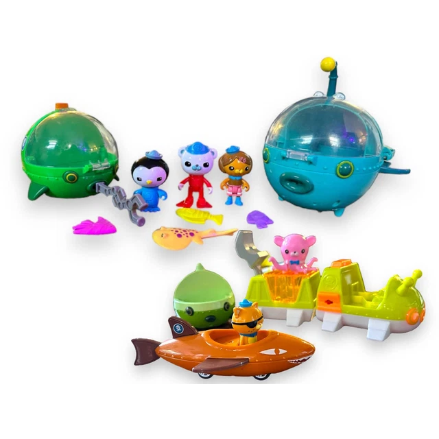 OCTONAUTS GUP E A Submarine Peso Figure Penguin Complete Discontinued ...