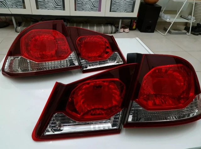 JDM HONDA CIVIC Type R FD2 FD1 Acura CSX Tail Lights OEM Tail Lamps K20A FA5 Si $604.52 ...