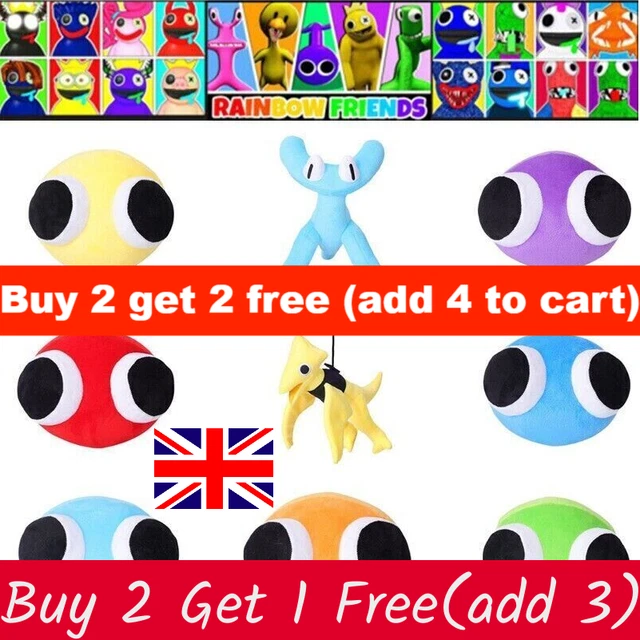 RAINBOW FRIENDS CHAPTER 2 Plush Toy Soft Stuffed Doll Roblox Kid Soft ...