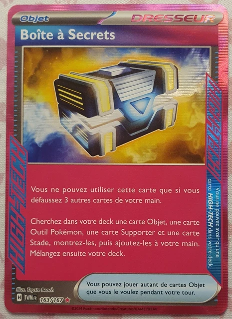 CARTE POKÉMON BOÎTE à Secrets 163/167 EV06 Mascarade Crépusculaire Fr Neuf EUR 7,90 - PicClick FR