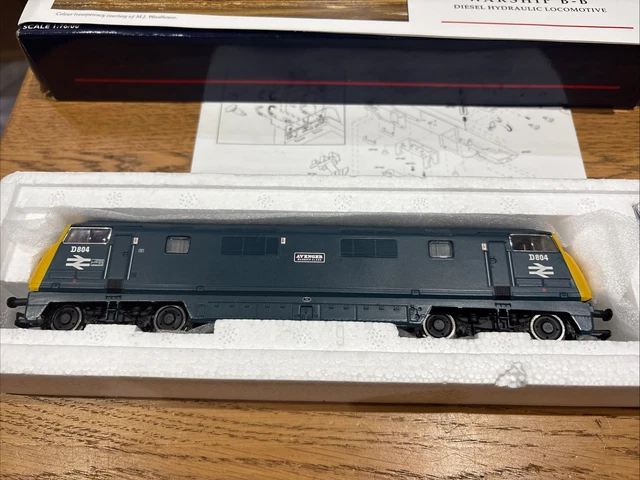BACHMANN CLASS 42 32053 Warship D804 Avenger BR Blue Boxed OO Gauge £89 ...