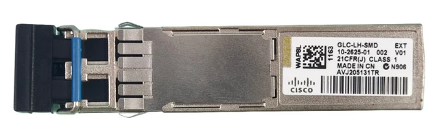 CISCO GLC-LH-SMD 10-2625-01 002 21CFR(J) CLASS 1 SFP Transceiver ...