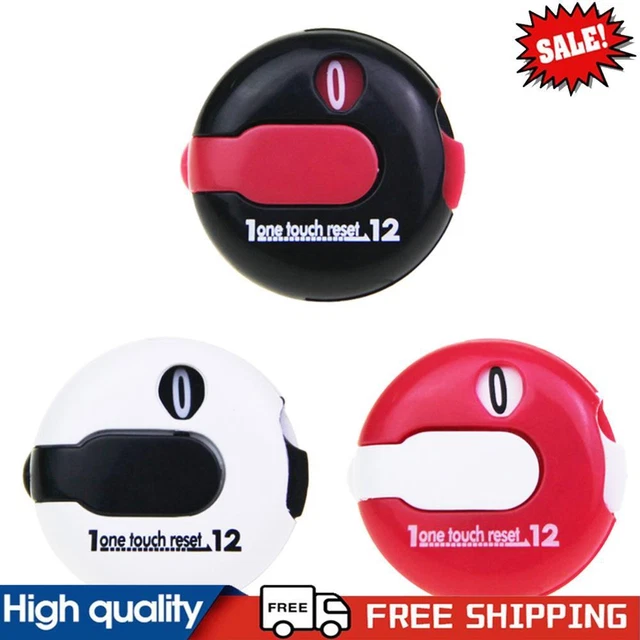 MANUAL SCORE KEEPER with Clip Mini Golf Scorers Portable for Golf Sport ...