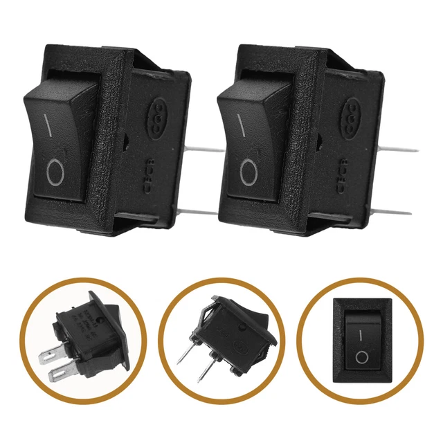 15 PCS ROCKER Switches 3A/250V 6A/125V Snap-in Rocker Switches Car $9. ...