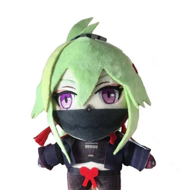 GENSHIN IMPACT PLUSH Doll Kuki Shinobu Anime Abbildung Soft gefüllter ...