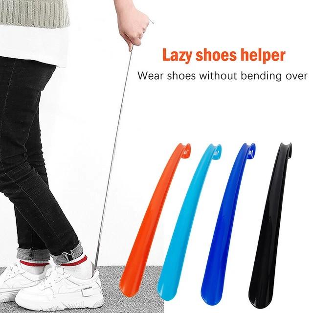 SCARPA EXTRA LUNGA in plastica calzolaio pigro helper scarpe manico ...